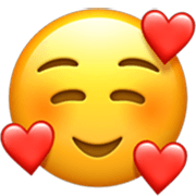 🥰 Emoji Smiling Face With Hearts: copy emoticon code, emoji meaning