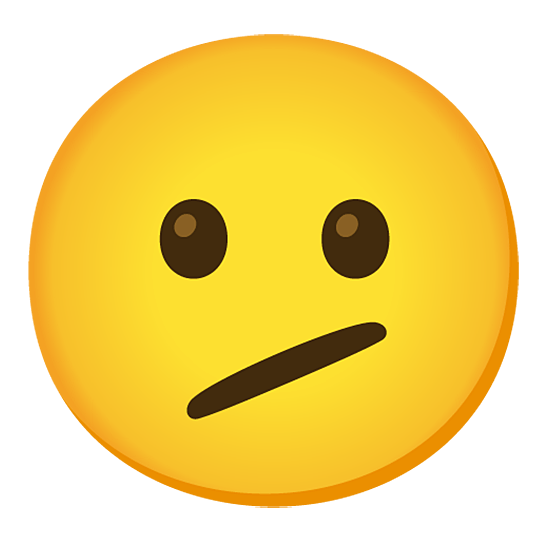 🫤 Emoji Face with Diagonal Mouth: copy emoticon code, emoji meaning