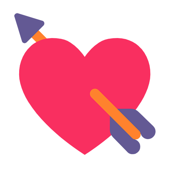 💘 Emoji Heart With Arrow on Microsoft Windows 11 23H2 June 2024 Update
