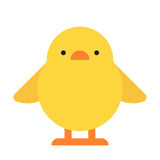 🐥 Emoji Front-Facing Baby Chick: copy emoticon code, emoji meaning