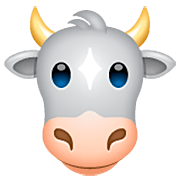 🐮 Emoji Kuhgesicht - Kopiere Emoji-Code, Emoji-Wert
