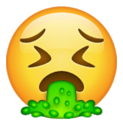 🤮 Emoji kotzendes Gesicht - Kopiere Emoji-Code, Emoji-Wert