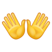 👐 Emoji Open Hands: copy emoticon code, emoji meaning